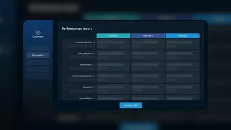 Configurador de vidro Calumen® - Saint-Gobain Glass