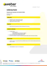 weberep basic | Saint-Gobain Portugal S.A.