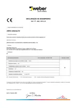 weberep fer | Saint-Gobain Portugal S.A.